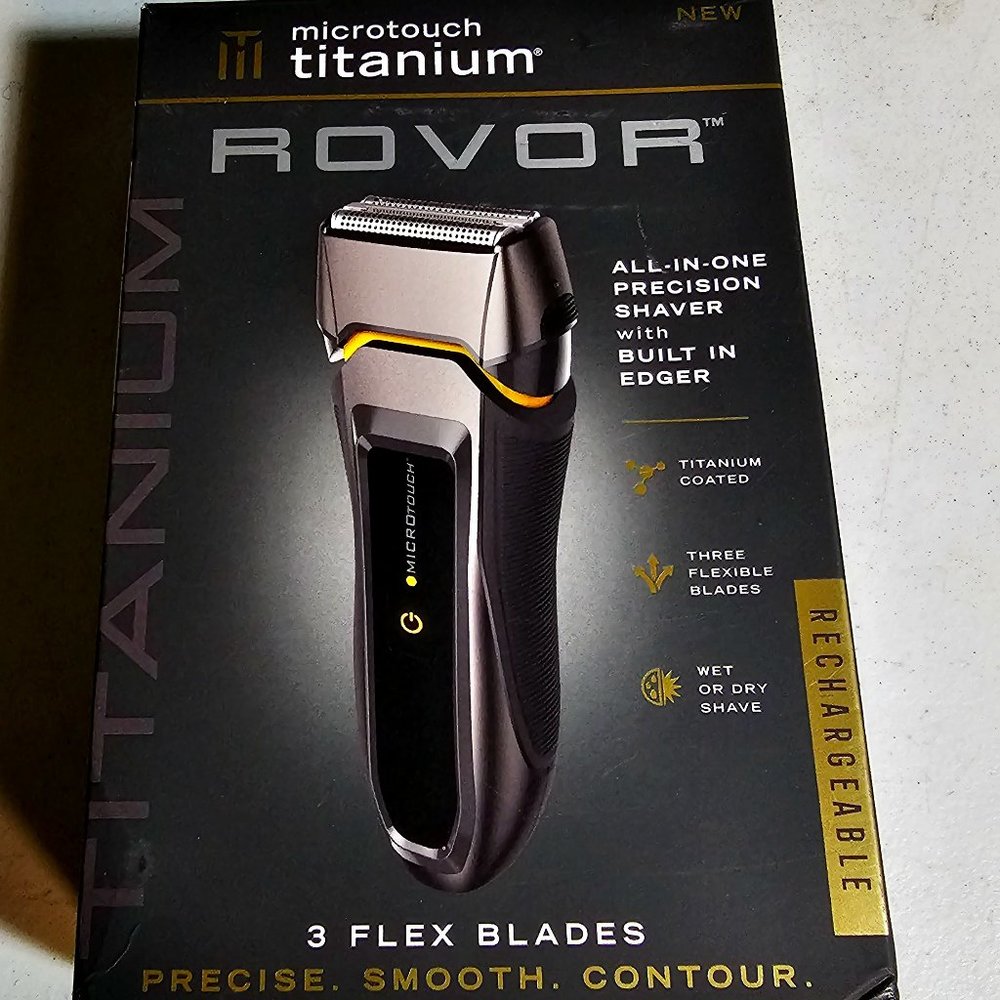 Micro Touch Titanium Rovor, Black - Gem